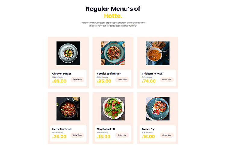 Cookbiz -Restaurants HTML Website Template - LandingLayouts